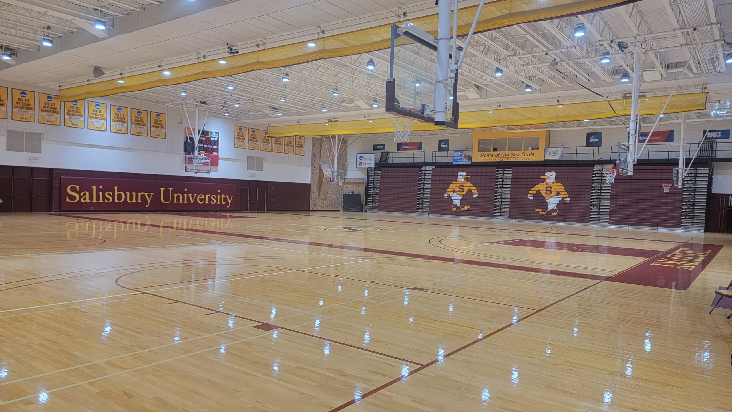 Salisbury University | Gym Lighting by Sportsbeams
